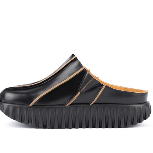 4CCCCEES | Shoes | New 4ccccees Leather Waffo Mules Black For Women ...